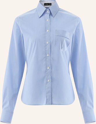 van Laack Van Laack Bluse Modern Fit blau