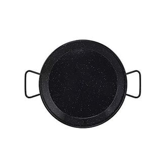 Metaltex Paella-Pfanne aus emailliertem Stahl, 7 Portionen, 36 cm