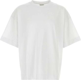 Dries Van Noten Homme, Tops, Blanc, Taille: S Heno Oversize T-Shirt