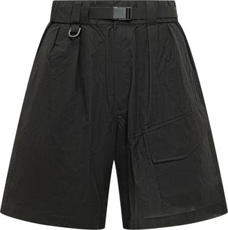 Yohji Yamamoto Homme, Shorts, Noir, Taille: XS UT Wideleg Shorts