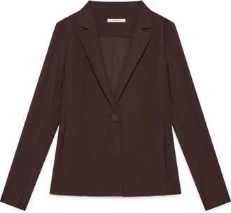 Maliparmi Maliparmi, Femme, Vestes, Brun, Taille: 40 FR Veste Souple en Jersey