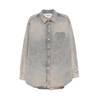 Moschino Homme, Chemises, Gris, Taille: S Chemises Moschino