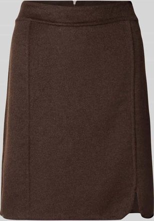 Tom Tailor Minirock mit asymmetrischem Saum mit Woll-Mix