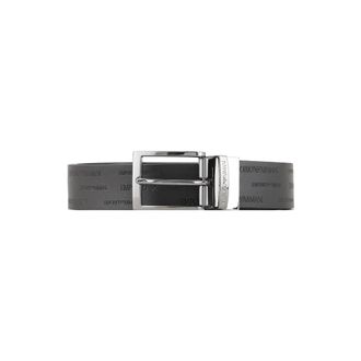Emporio Armani Cintura Made in Italy - - Accessories - Herren - Schwarzk - ONE SIZE