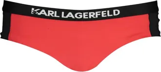 Karl Lagerfeld Femme, Sous-v&ecirc;tements, Rouge, Taille: 36 FR Slip da Mare