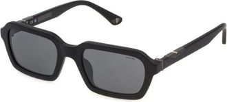 Police Homme, Accessoires, Noir, Taille: 53 MM Spll14 Lunettes de soleil