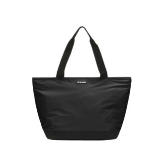 K-Way Schwarze Einkaufstaschen f&uuml;r den t&auml;glichen Gebrauch - - Bags - Damen - Schwarzk - ONE SIZE