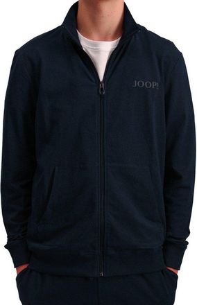 Joop Sweatjacke Leisure Zip Front Jacket mit Markenschriftzug auf linker Brust