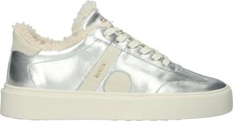 Blackstone Femme, Chaussures, Gris, Taille: 40 EU Quartz Auden - El282 Silver - Baskets (low)