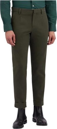 Brooks Brothers Homme, Pantalons, Vert, Taille: W33 Chinos en coton stretch