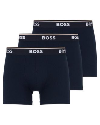 HUGO BOSS 3er Pack Boxer-Trunks mit Label-Bund in