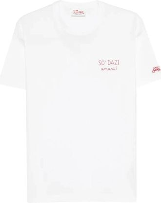 MC2 Saint Barth Homme, Tops, Blanc, Taille: XL Portofino T-Shirt