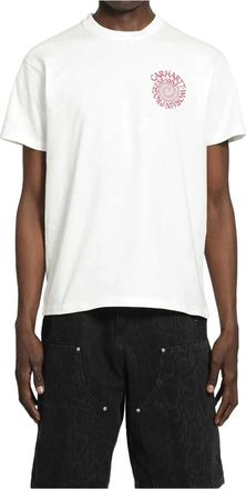 Carhartt Work in Progress S/S Spirals T-Shirt - - Tops - Herren - Wei&szlig; - L