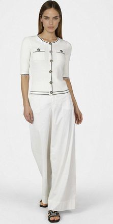 Marc Aurel Strickpullover mit Kontrastdetails