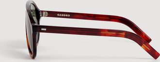Sandro Lunettes de soleil en ac&eacute;tate
