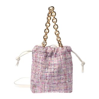 Baldinini Tweed Handbag - - Bags - Damen - Mehrfarbig - ONE SIZE