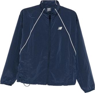 New Balance Femme, Sport, Bleu, Taille: 36 FR Sport Legacy Jacket