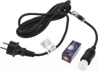 Guru Shop LED Beleuchtungsset Für Außensterne, Außenleuchten 4 m - Set 6 230V 2W, 400x4x4 cm