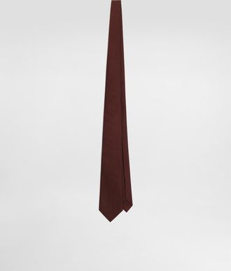 Dolce & Gabbana Krawatte Aus Satin-jacquard - Mann Krawatten Und Einstecktuch Bordeaux Onesize