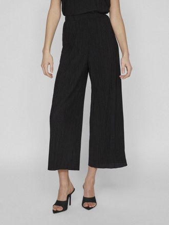 Vila Schlupfhose VIPLISA HW CULOTTE PANTS - NOOS Sommerhose, plissierte Optik