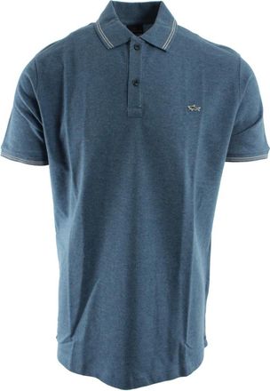 Paul & Shark Homme, Tops, Bleu, Taille: M Polo Chemises