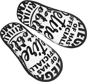 Generic Pantoufles Moelleuses Mod&egrave;le Officiellement &Agrave; La Retraite, Ce NEst Plus Mon Probl&egrave;me Chaussures Doux Hiver Chaussons Pour Homme Int&eacute;rieur Unisex M