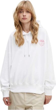 Moschino Femme, Sweatshirts et sweats &agrave; capuche, Blanc, Taille: 42 FR SweaT-shirts &agrave; capuche