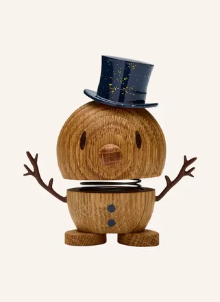 Hoptimist Dekofigur Snowman S braun