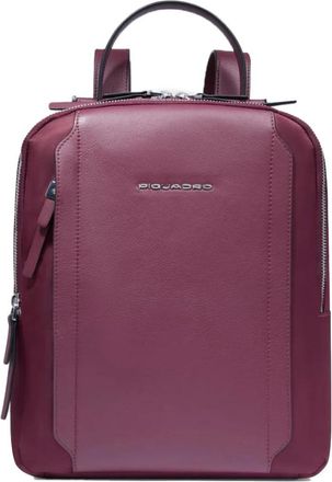 Piquadro Femme, Sacs, Rouge, Taille: ONE Size Circle Rfid Backpack