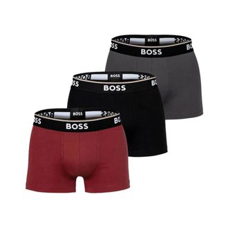 HUGO BOSS Homme, Sous-v&ecirc;tements, Multicolore, Taille: XL Trunk 3P Power