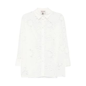 Semicouture Femme, Blouses et Chemises, Blanc, Taille: 40 FR Tiffany A030 Shirt