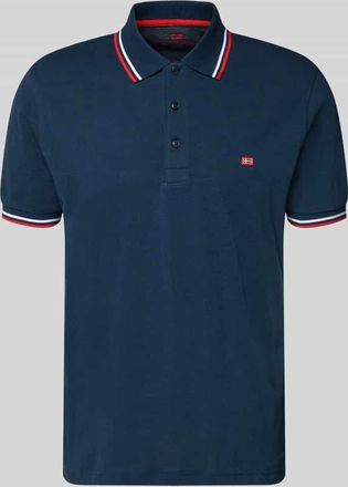 Christian Berg Regular Fit Poloshirt mit Kontraststreifen