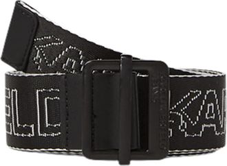 Karl Lagerfeld Karl Lagerfeld Jeans Webbing Belt, Women, Black, Belt