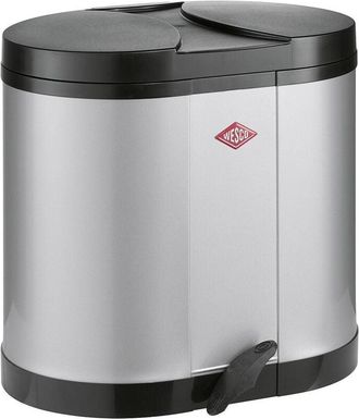 WESCO Poubelle à pédale « Beta » argent