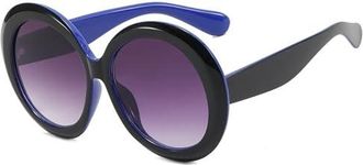 Generic Lunettes De Soleil &Agrave; Monture Large For Hommes Et Femmes D&eacute;coratives For Les Vacances En Plein Air(Blue)