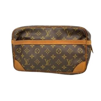 Louis Vuitton unisex, Pre-owned, Brun, Taille: ONE Size Pochette en tissu Pre-owned
