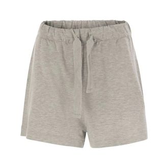 Majestic Filatures Femme, Shorts, Gris, Taille: 40 FR Shorts &agrave; cordon de serrage