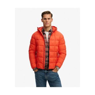 Superdry Veste l&eacute;g&egrave;re &agrave; capuche Hooded Box Quilt Fuji Lite