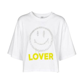 Brand Unique Femme, Tops, Blanc, Taille: 40 FR Bus26555 T-Shirt