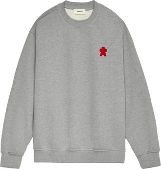 A Paper Kid Homme, Sweatshirts et sweats &agrave; capuche, Gris, Taille: XS 101 SweaT-shirt