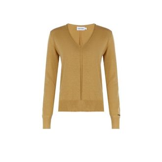 Calvin Klein Pull en coton et soie