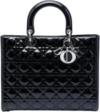 Dior Pre-owned Lady Dior - - Pre-owned - Damen - Schwarzk - ONE SIZE