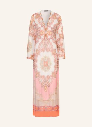 Ana Alcazar Mesh-Kleid Mit Schmucksteinen orange