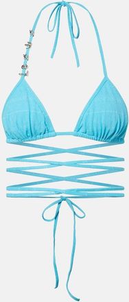 Loewe Haut de bikini Paulas Ibiza en jacquard