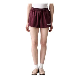 Sporty & Rich Syracuse Short Shorts - - Shorts - Damen - Rot - M