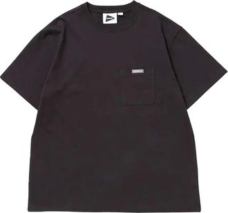Gramicci t-shirt à poche poitrine imprimée - Noir