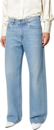 Silvian Heach Femme, Jeans, Bleu, Taille: W24 Jeans Jambes Larges