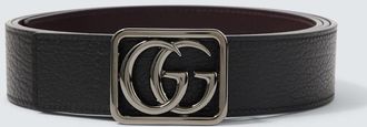 Gucci Wendbarer G&uuml;rtel Double G aus Leder