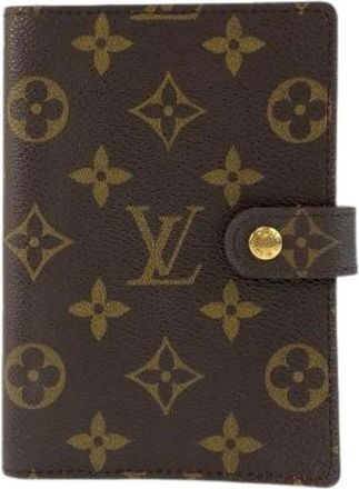 Louis Vuitton Pre-owned Monogram Agenda Cover - - Pre-owned - Damen - Braun - ONE SIZE