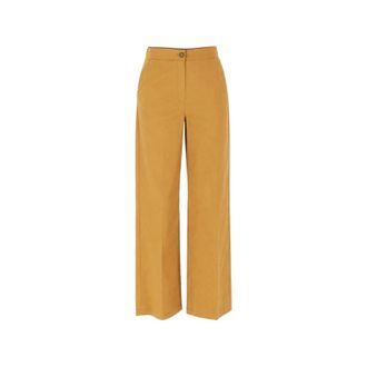 iBlues Femme, Pantalons, Brun, Taille: 34 FR Wide Pantalons